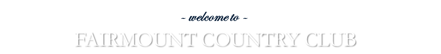 Home - Fairmount Country Club